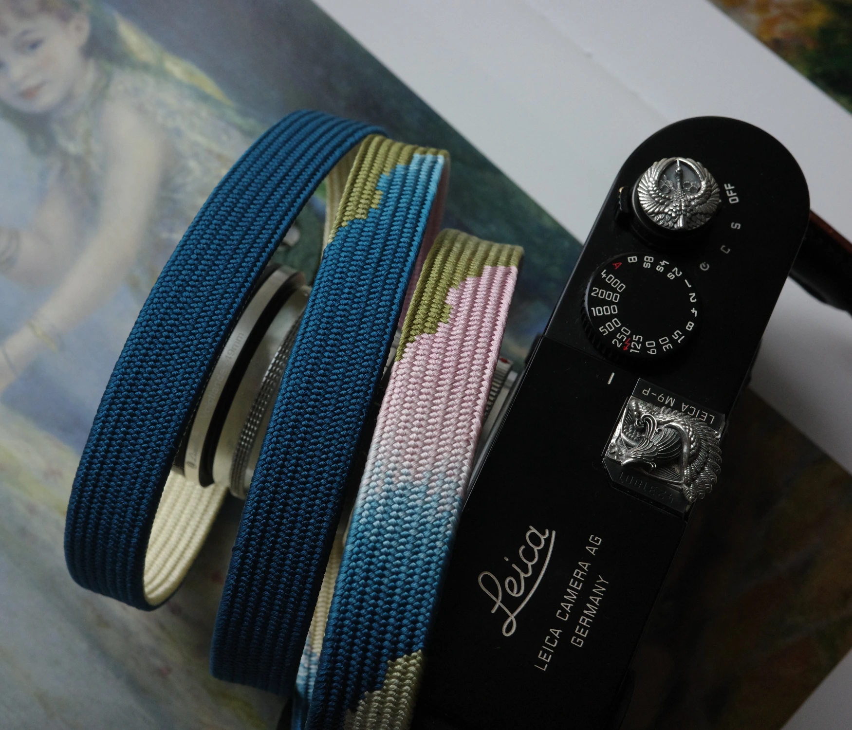 Neck straps-Sahigawa Blue - DOFO Co.,Ltd