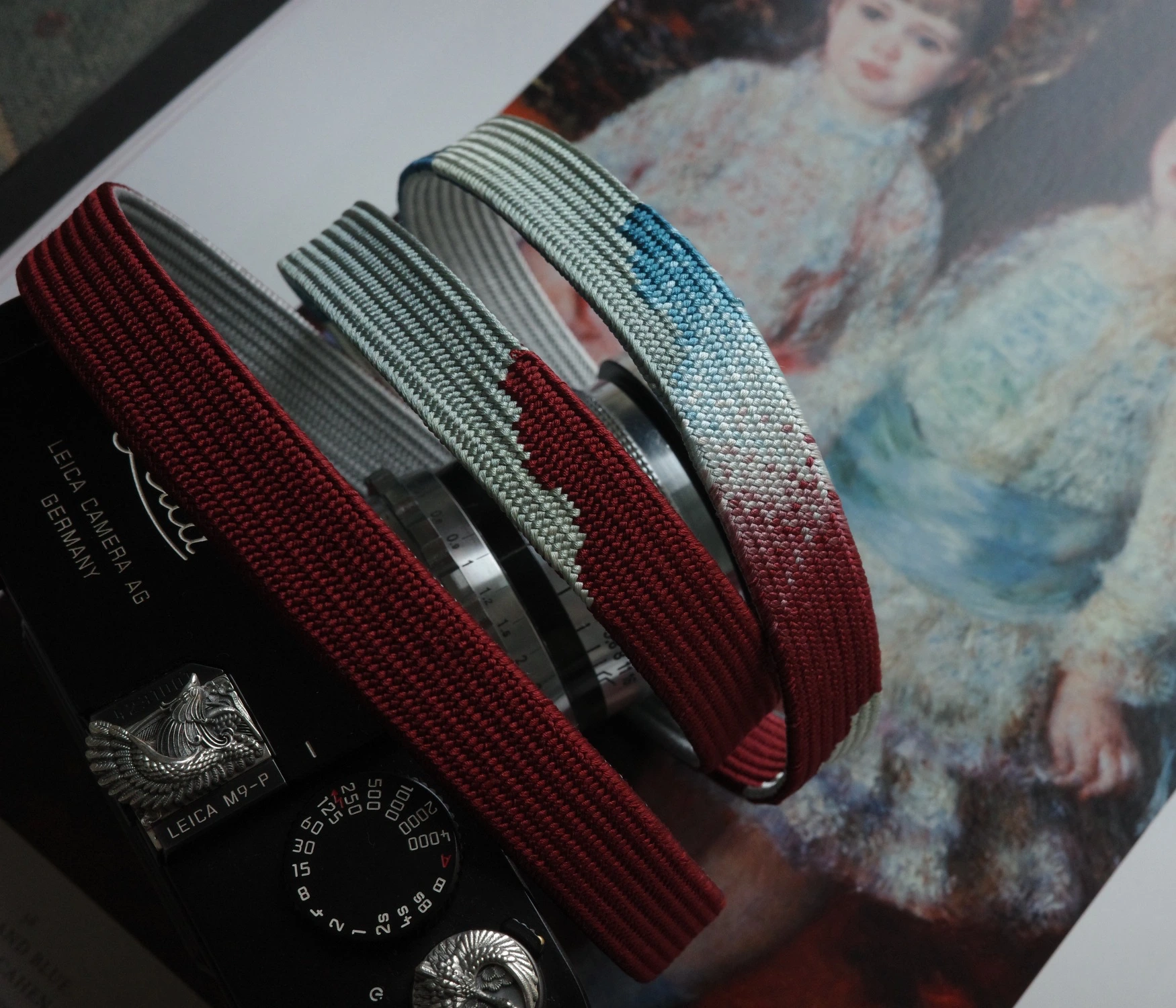 Neck straps-Sahigawa Red - DOFO Co.,Ltd